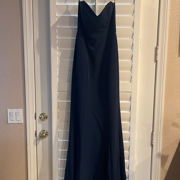 Wayf | Dresses | Navy Blue Formal Dress | Poshmark